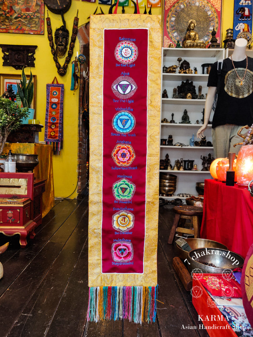 7 Chakra Thangka – Karma Artigianato Tibetano e Nepalese